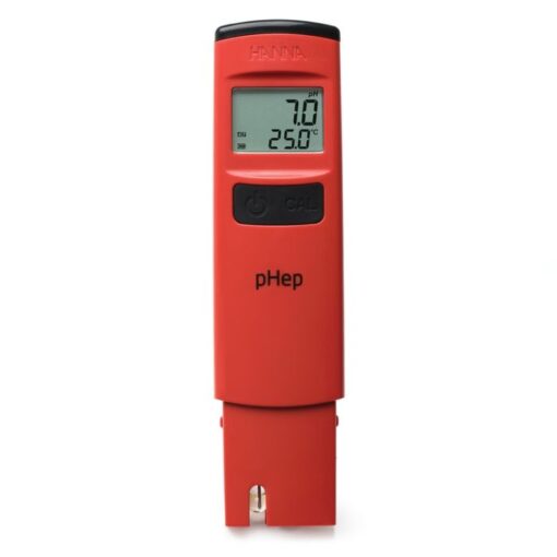 pHep Waterproof Pocket pH Tester with 0.1 pH Resolution HI98107
